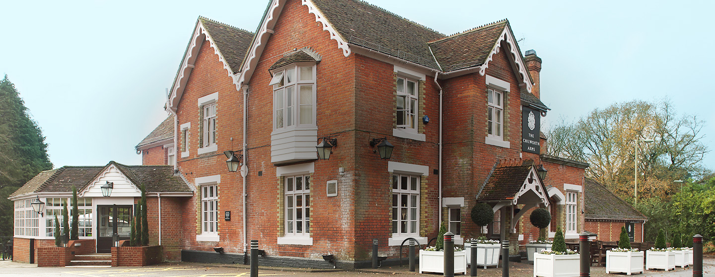 The Chilworth Arms Pub & Restaurant in Chilworth, Hampshire